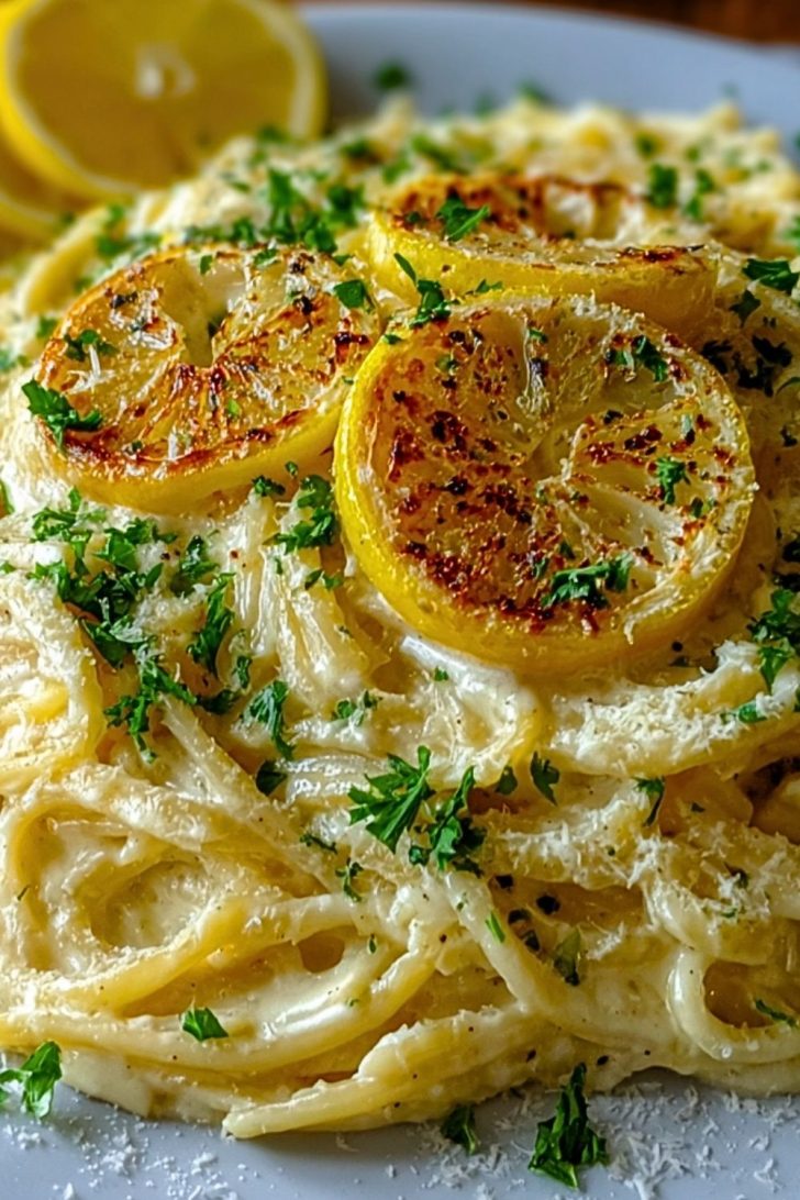 Creamy Roast Garlic & Lemon Pasta Sauce - Cook Craze